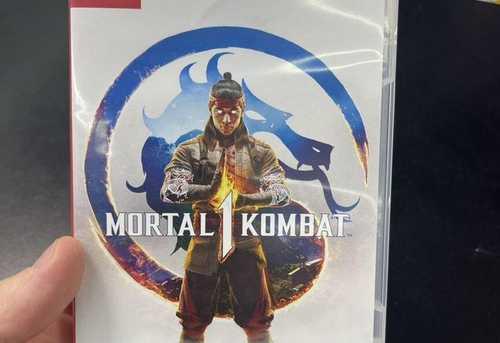 Mortal kombat 1 nintendo switch новый картридж