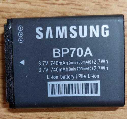 Аккумулятор Samsung BP70A