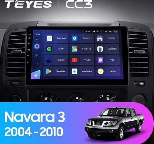 Магнитола Teyes CC3 Nissan Navara 2004-2010