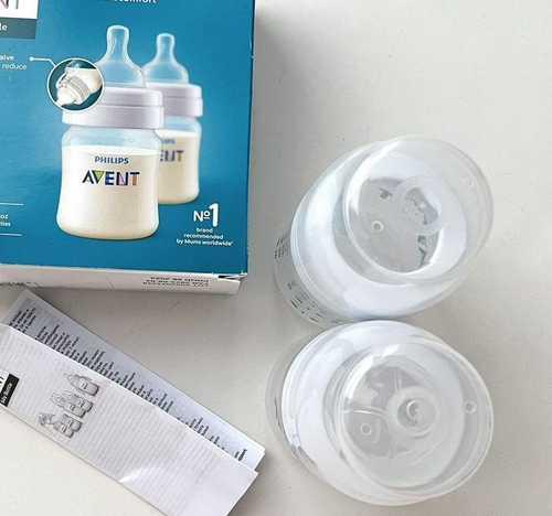 Бутылочки Philips Avent Anti-colic 125мл 0  (2шт)