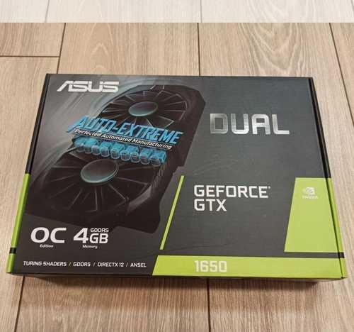 Видеокарта Asus gtx 1650