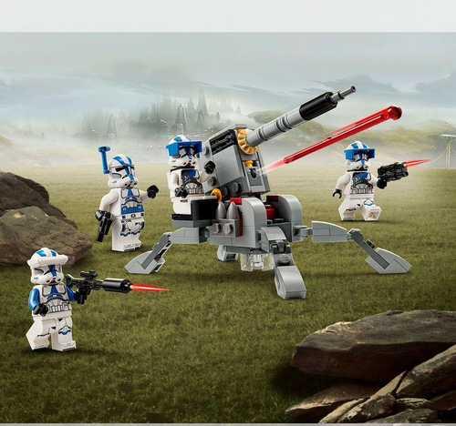 Lego 75345 Star Wars Боевой набор клонов 501-го ле