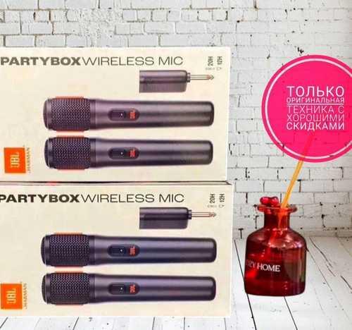 Jbl partybox wireless mic