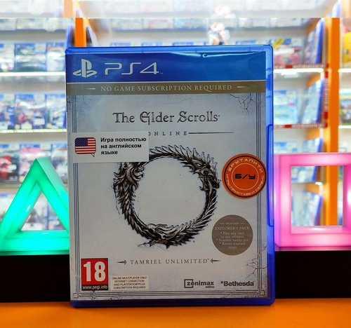 PS4 Игра The Elder of Scrolls Online (англ) б/у