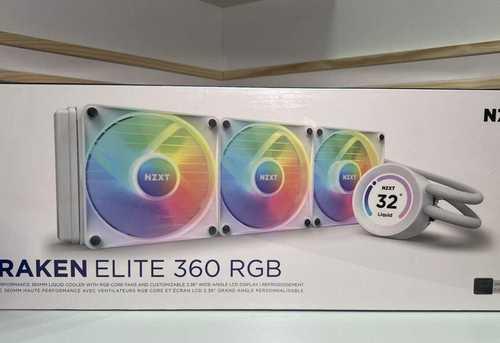 Система охлаждения nzxt Kraken Elite 360 RGB Белая