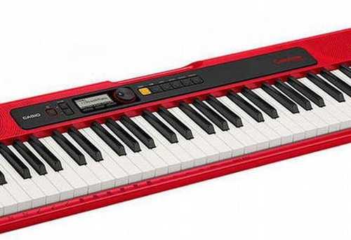 Синтезатор 61 клавиша красный Casio CT-S200-RD