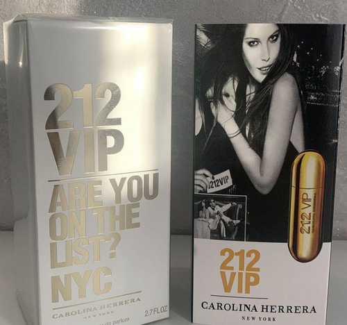 Парфюм Carolina Herrera 212 VIP