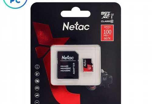 Флеш карта microSD 256GB Netac P500 Extreme Pro (S