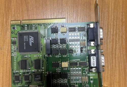 PCI адаптер Moxa CP-132I, 2 порта RS-422/485