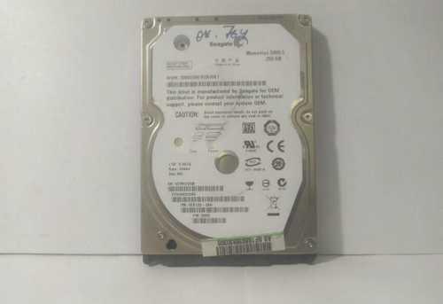 Жесткий диск 2.5" 250Gb SATA Seagate ST92503