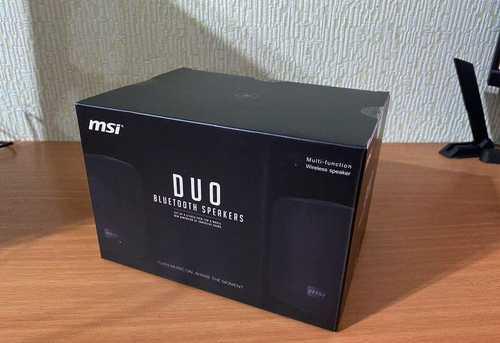 Беспроводные колонки MSI DUO bluetooth speakers