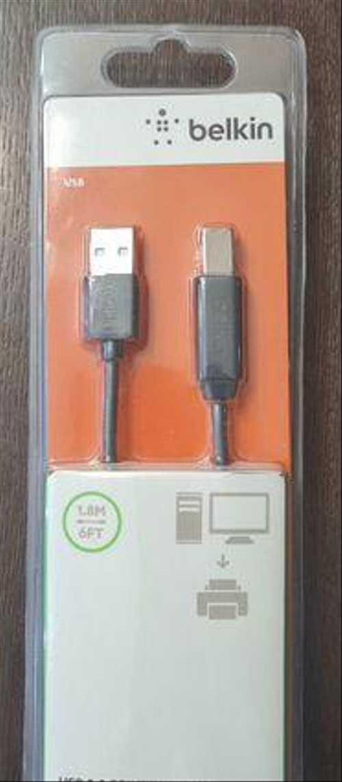 Кабель для компьютера Belkin USB-A(М) /USB-B(М)