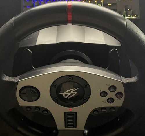 Игровой руль dexp wheelman pro gt