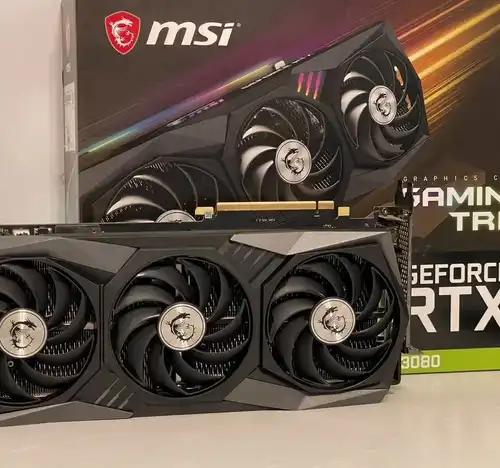 Видеокарта MSI Geforce RTX 3080 Gaming X trio 10GB