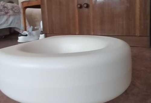 Насадка для унитаза,после протезирования