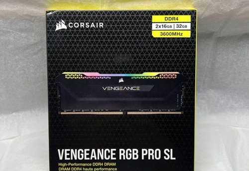 Оперативная память Corsair Vengeance RGB PRO SL 32