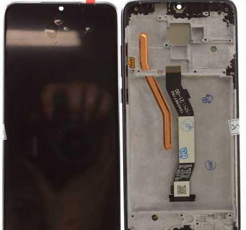 Дисплей для Xiaomi Redmi Note 8 Pro в рамке (1 sim ) (Original New)