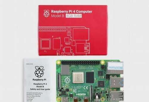 Микрокомпьютер Raspberry Pi 4 Model B 4гб