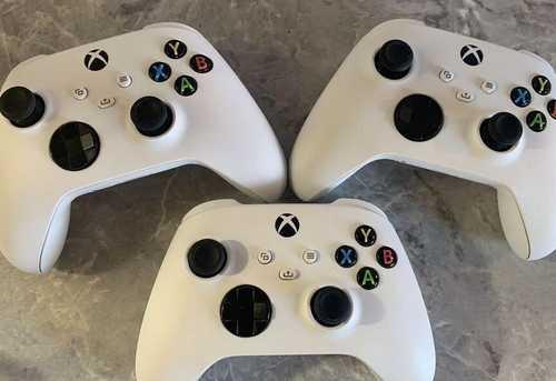 Белые геймпады/джостики для Xbox One/Xbox Series