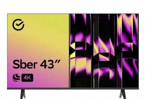 Новый Телевизор Sber SDX-43U4124, 43"UHD 4K