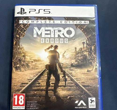 Metro exodus ps5 диск