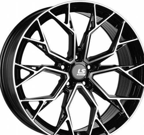 Диски LS FlowForming RC61 8x18 5*108 ET42.5 DIA63.3 BKF Литой