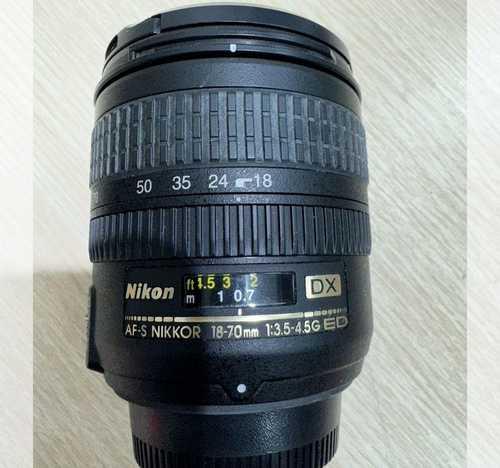 Nikon af-s 18-70 3.5-4.5g ed