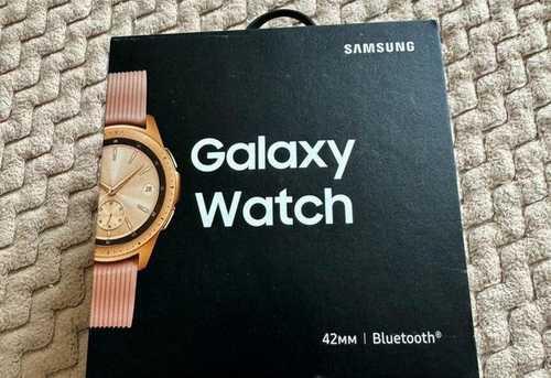 Часы Samsung galaxy watch,42mm.цвет золотистый