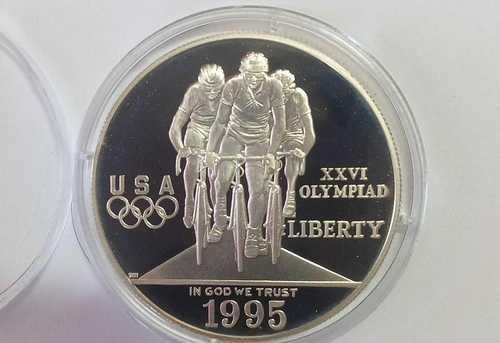 1 доллар 1995 год, xxvi летние Олимпийские Игры, А