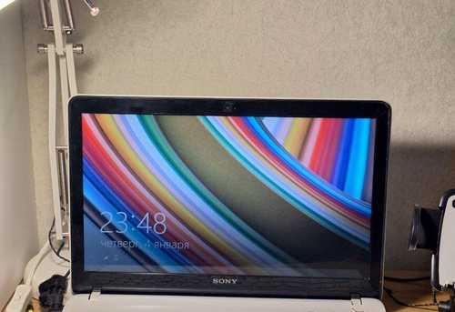 Ноутбук sony vaio SVF152A29V