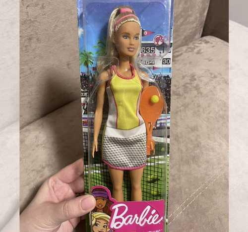 Кукла Barbie Кем быть Теннисистка Блондинка GJL65