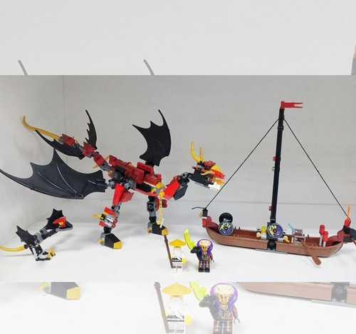 Ninjago дракон, мини фигурки