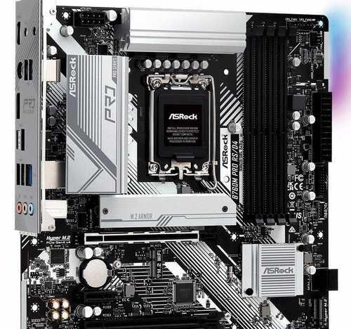 Комплект asrock b760 pro rs/d4   i5 12400f