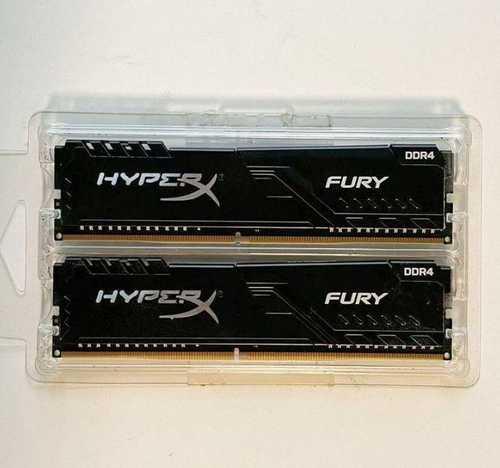 Оперативная память kingston hyperx Fury 16gb ddr4