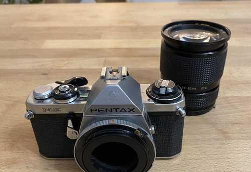 Пленочный фотоаппарат Pentax ME + Tamron 28-80