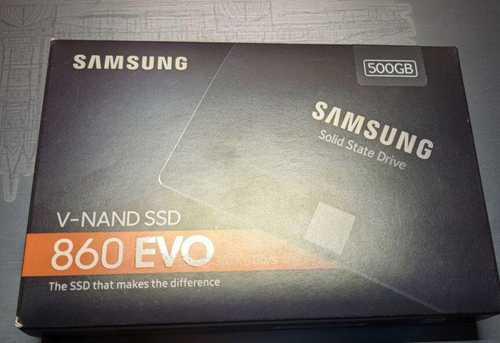 SSD диск Samsung 860 Evo 500Gb