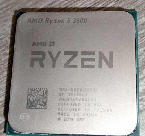 Процессор amd ryzen 5 3600