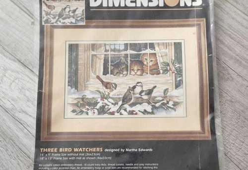 Dimensions 03839Three Bird Watchers