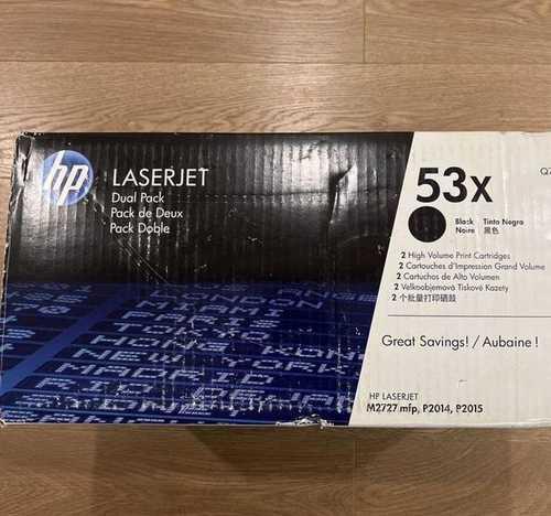 Картридж HP53X Q7553X