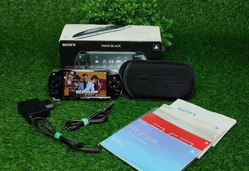 Sony PSP 2008 Black + Игры + Комплект