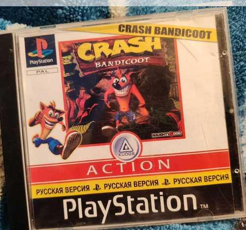 Игра Crash bandicoot PS1