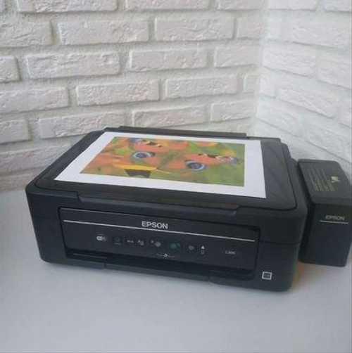 Принтер Epson L366 (мфу 3в1 +Wi-Fi)