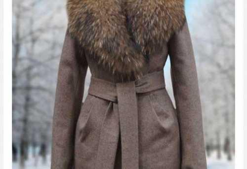 Пальто женское длинное 42-44