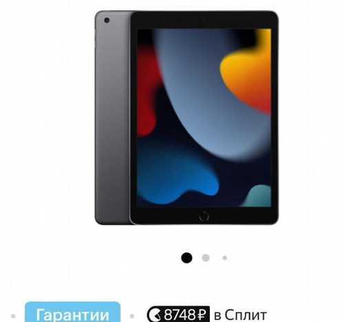 Планшет apple iPad 10.2 (2021)