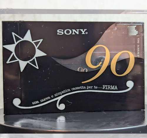 Аудиокассета Sony Firma 90 (1988)