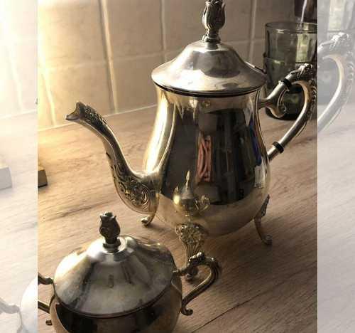 Чайник и сахарница, производство Англия