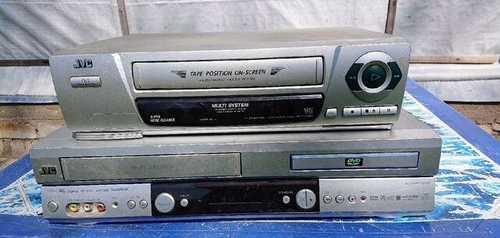 Плеер DVD-VHS, JVC HR-XV1EU-R и JVC HR-P185EE