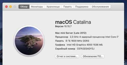 Mac Mini MD389 Server i7 2.3 ггц (М-1860)