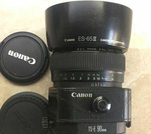 Canon TS-E 90mm f/2.8 Шифт обьектив