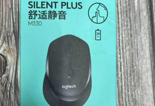 Мышь Logitech Silent plus M330 Новая